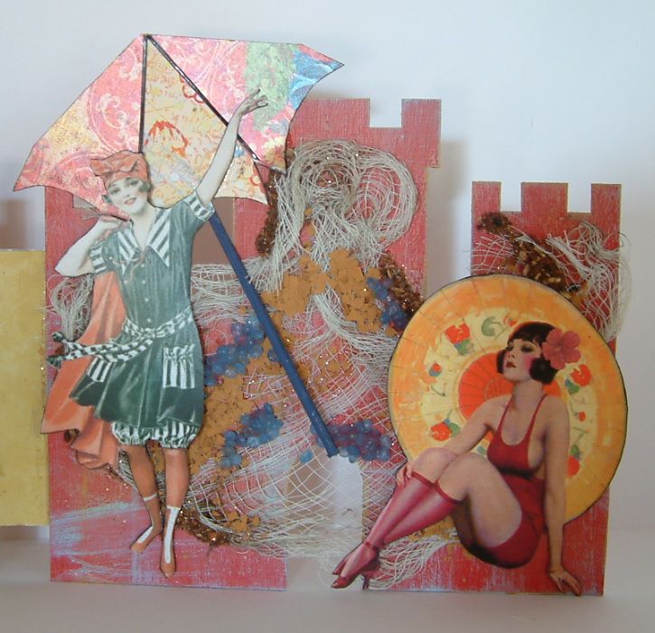 Artfully Musing: Beach Babes Sand Castle Book